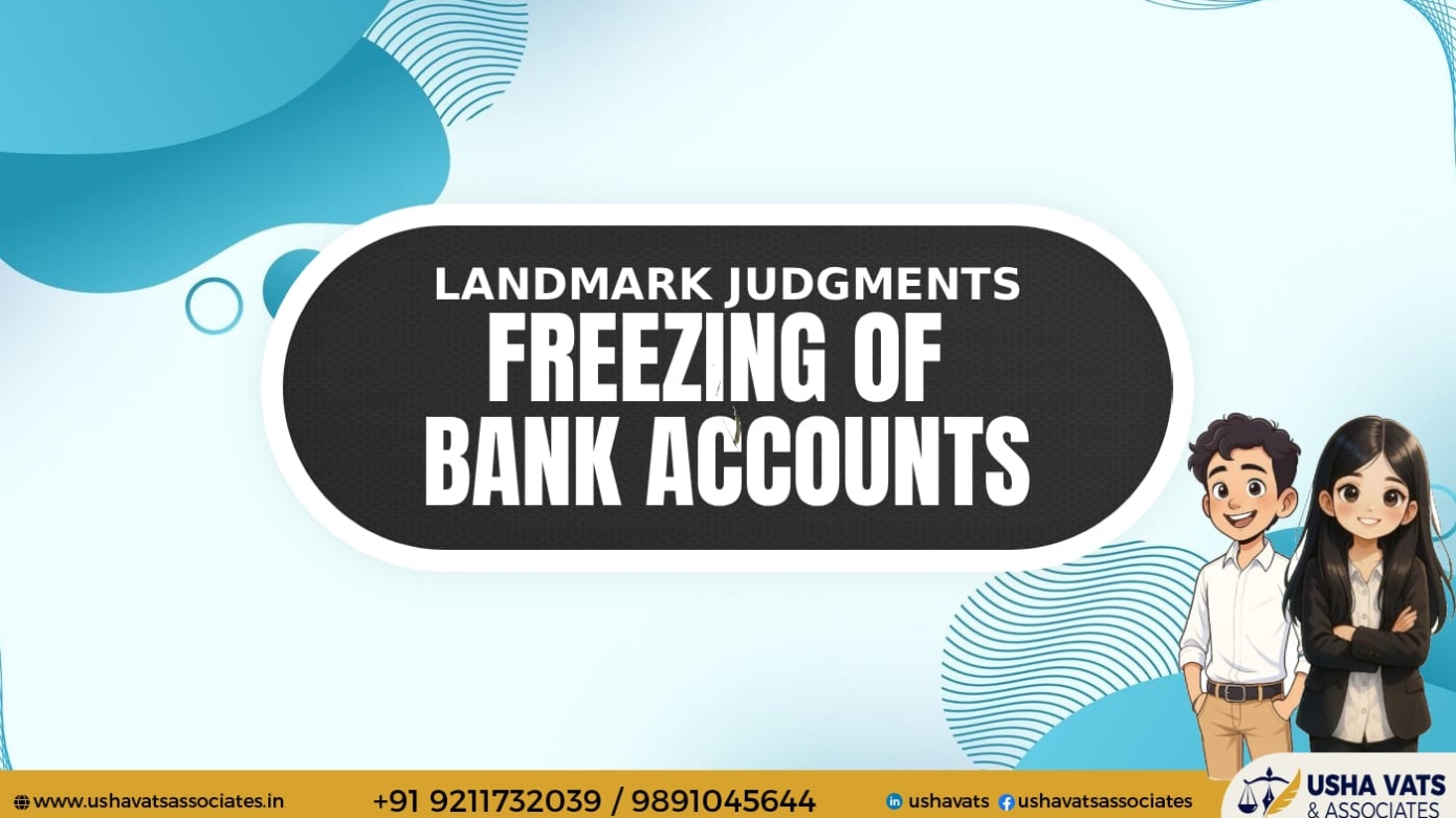 Landmark judgments on the remedy when police freeze a bank account ...